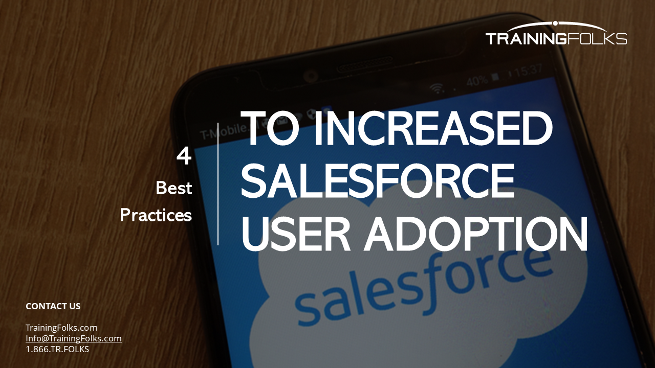 Improve Company Wide Salesforce User Adoption